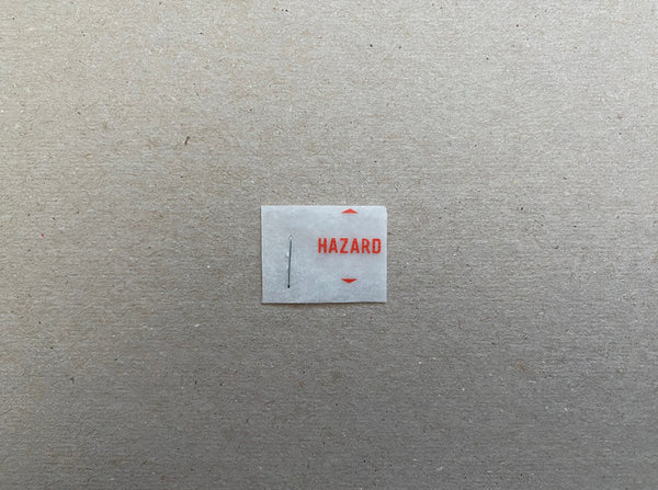 (40 series) Hazard Lettering Decal – MoFaraz