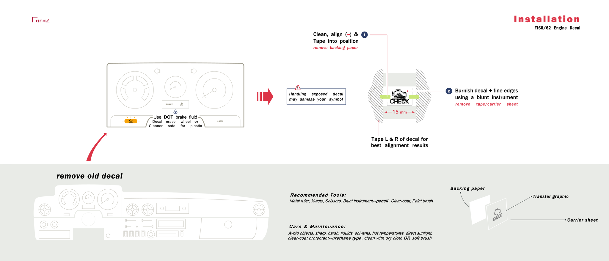 FJ60/62 Landcruiser Diff Lock Kit (Telltale) – MoFaraz