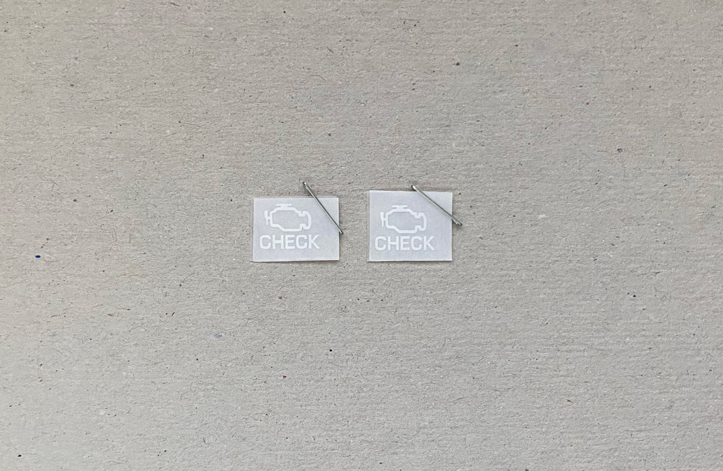 Check Engine Decal FJ60/62 Landcruiser (Telltale) – MoFaraz